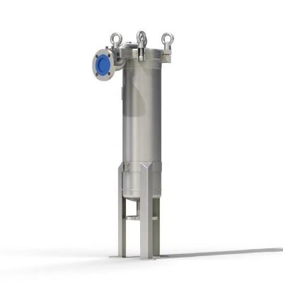 China Efficient Turtle-Back Single-Bag Filter Housing for Industrial Filtration for sale