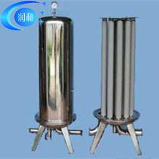 China Pressure Vessel Stainless Steel Single/multi Cartridge Filter Housing for Juice Filtration for sale