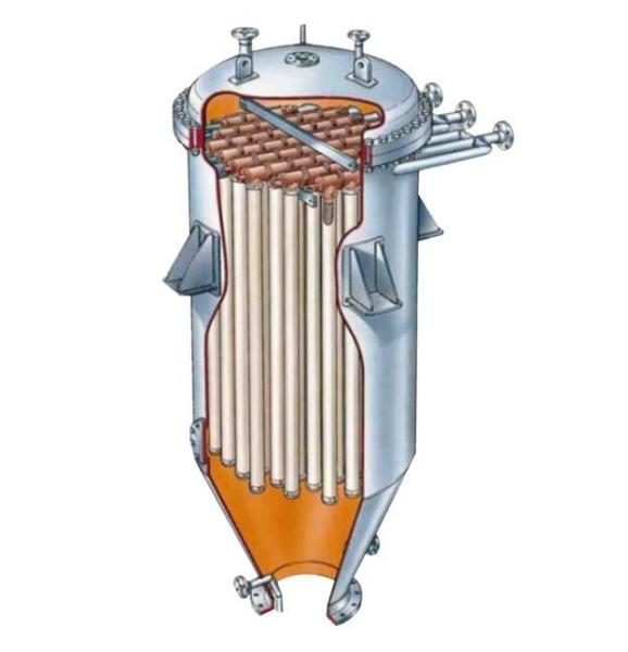Quality PLC Controlled Automatic Backwash Candle Filter for Continuous Filtration for sale