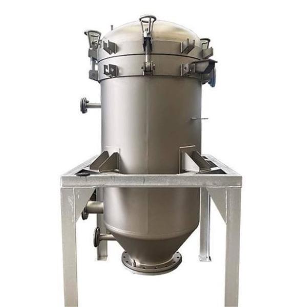 Quality PLC Controlled Automatic Backwash Candle Filter for Continuous Filtration for sale