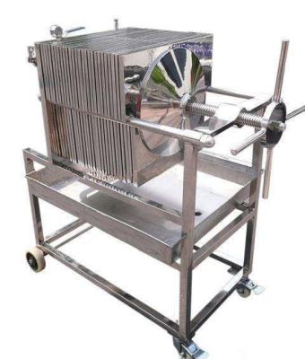 China Industrial stainless steel filter press multi layer filter press for edible oil processing for sale