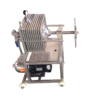 China Multi Layer Stainless Steel Filter Press for Beverage/Wine/Oil 25kg Capacity Suitable for sale