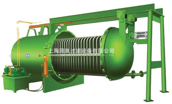 Quality Horizontal Pressure Leaf Filter for Food Beverage Processing Video Inspection for sale