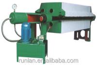 China High efficiency PLC control filter press pulling plate automatically filter press for sale