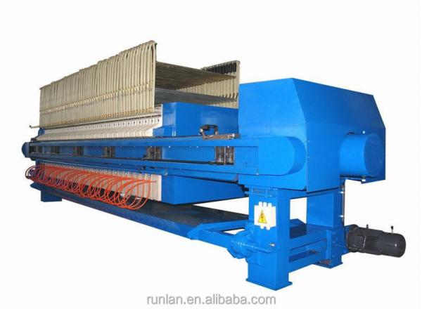 Quality 30mm Filter Cake Thickness Plate Filter Press for Wine and Beer Manufacturing for sale