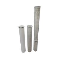 China Polyester Material High Flow Filter Cartridge For High Temperature Condition for sale