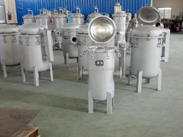 Quality 500L/Hour SUS316L Low Pressure Fully-Automatic Bag Filter Machine for Painting for sale