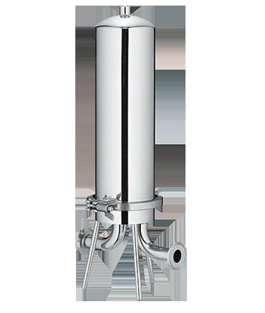 Quality Flanged Connection Sanitary Single Cartridge Filter for Stainless Steel Water Drinks for sale