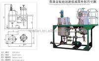 China Vertical leaf filter solid liquid separation machine oil filtering factory for sale
