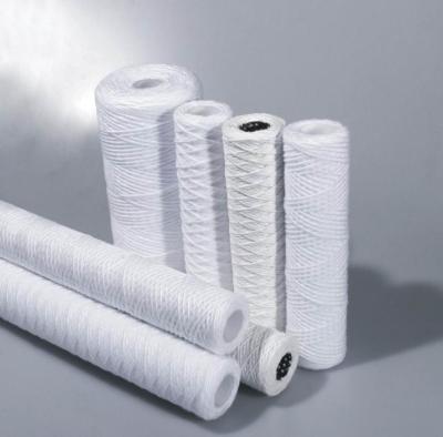 China Polypropylene RO Pre Filter String Wound Filter Cartridge for sale