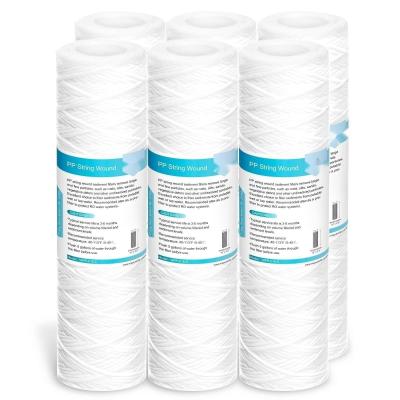 China String Wound Filter Cartridge 1 - 10um for sale