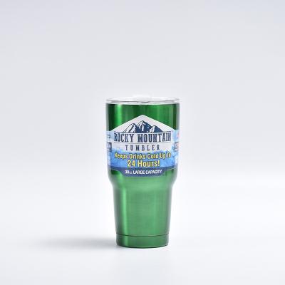 Cina 30 oz di acciaio inossidabile Tumbler doppia parete vuoto tazza isolante con facile apertura del coperchio cibo grado 30 oz di caffè Tumbler per bevande calde e fredde durevole isolante Tumbler per il lavoro di viaggio in vendita