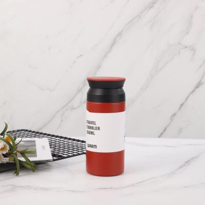 China Portable 350ml Capacity Stainless Steel Compact Home Office Outdoor Tea Cup Coffee Thermos Cup for sale