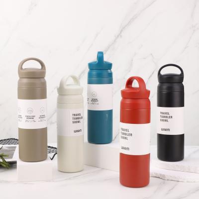 China 350ml/500ml Thermos Water Bottle Popular Simple Vacuum Flask Outdoor Sports Water Bottle for sale