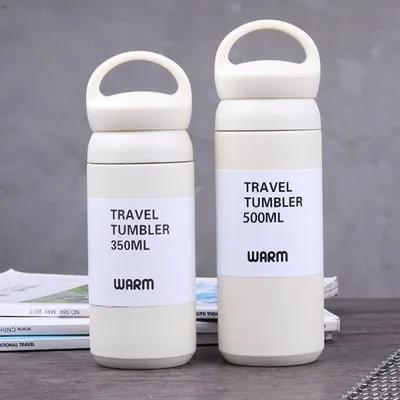 China Powder Coated Insulated Travel Coffee Mug Regular Tumbler Stainless Steel Double Wall Vacuum Cup Vacuum Cup for sale