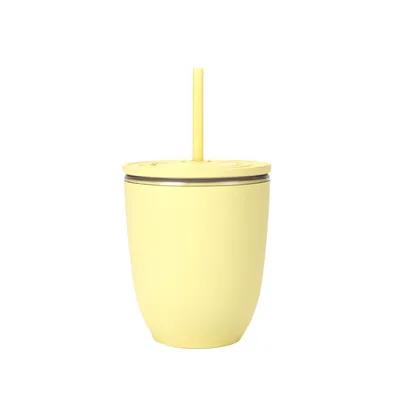 China Großhandel Sommer Doppelwand Plastikbecher Leichtgewicht Großkapazität Tragbare Gummibeschichtung mit Fahrzeug montiert Eingefrorene Strohwasserflasche zu verkaufen