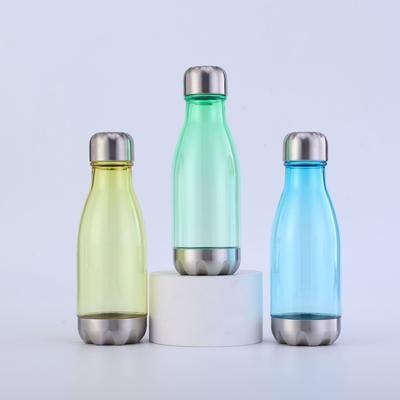 China Renewable Cola Bottle RPET Water Cup Cartoon-style Fashion Trend Art Cola Bottle GRS Has Been Certified for sale
