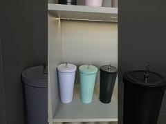 25 Oz Double Walled Travel Mug For Hot Cold Drinks Stainless Steel Insulated Coffee Cup With Splash-Proof Lid Metal Straw