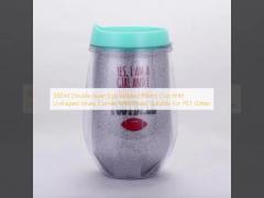 Αντιδιαρροή DIY αυτοκόλλητο Straw Cup Φορητό και βολικό ποτήρι ποτήρι υψηλής εμφάνισης φοιτητής πλαστικό ποτήρι