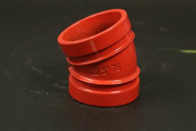 Cina Fittings filettati a scanalatura resistenza all'usura spessore della parete 3 mm in vendita