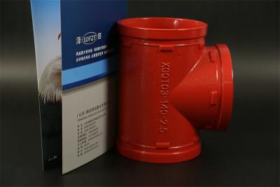 Cina Fittings di tee a scanalatura positiva spessore del tubo di 6 mm per il sistema di tubazioni in vendita