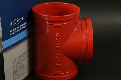 Cina Fittings di tee a scanalatura positiva spessore del tubo di 6 mm per il sistema di tubazioni in vendita
