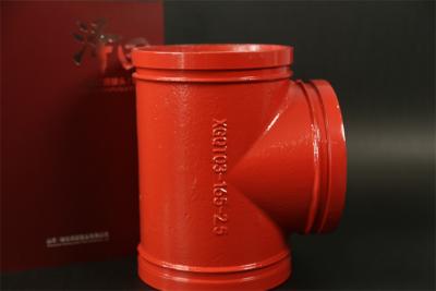 Cina WFZT Fittings per tee a scanalatura senza perdite Fittings per tubi di accoppiamento a scanalatura in vendita