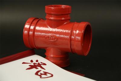 中国 XGQT05-76x60-2.5 4 Way パイプフィッティング 4 Way Tee パイプフィッティング DN60--DN426 1/2 インチ 販売のため
