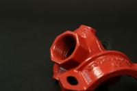 China Thread Mechanical Tee Fitting For DN60*33--DN377*114 Pipeline System for sale