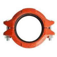 China Round Fire Fighting Grooved Clamp Coupling High Strength Customized for sale
