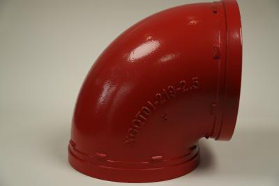 Cina Industria petrolifera Fittings per gomiti a scanalatura OEM lucidatura in vendita