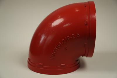 Cina Industria petrolifera Fittings per gomiti a scanalatura OEM lucidatura in vendita
