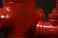 China Threaded Connection 4 Way Cross Pipe Fitting Ductile Iron for sale