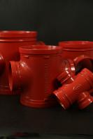 China High Pressure Resistant 4 Way Pipe Fitting For Piping System DN60-DN426 Efficiency for sale