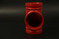 China UL Listed Grooved Tee Fittings Durable / Dependable Performance for sale