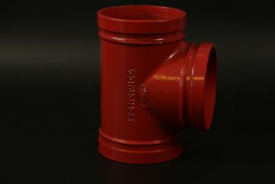 China Effortless Installation Mechanical Tee Grooved Outlet With 300 PSI Pressure Rating Te koop