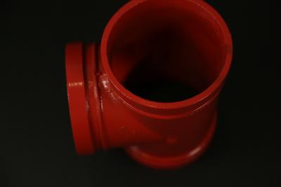 China Effortless Installation Mechanical Tee Grooved Outlet With 300 PSI Pressure Rating Te koop