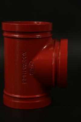 China Effortless Installation Mechanical Tee Grooved Outlet With 300 PSI Pressure Rating Te koop