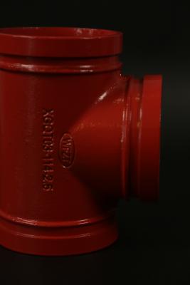 China Effortless Installation Mechanical Tee Grooved Outlet With 300 PSI Pressure Rating Te koop