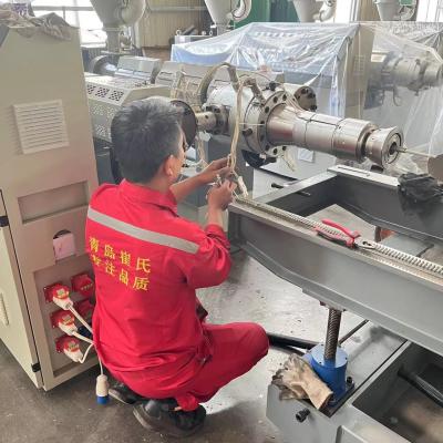 Cina Macchina per l' estrusione di tubi a doppia parete ondulati, macchina per la produzione di tubi in HDPE da 50 mm a 160 mm in vendita