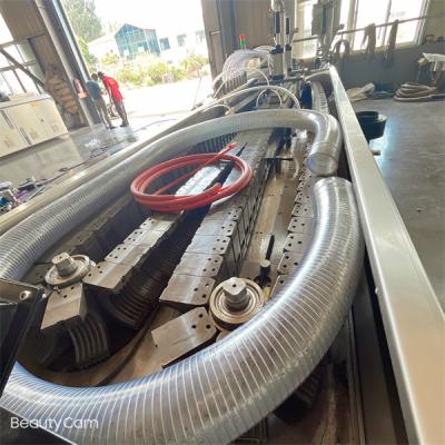 China Plastic PVC/PE/PP Double Wall Corrugation Pipe/Hose Extrusion Production Line  Pipe Extrusion Machine for sale