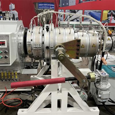 China PE Tube Making Machine 90kw Plastic Drainage Pipe Extrusion Line for sale