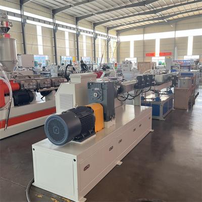 Cina Linea di estrusione di tubi ondulati a parete singola 15 m/min-30 m/min Macchina per la fabbricazione di tubi di plastica in vendita