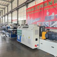 China Automatic Plastic Corrugated Flexible Conduit Pipe Making Machine PE PP Extrusion Line for sale