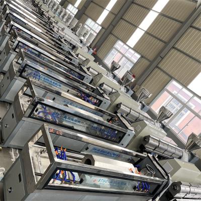 Cina Macchina per l'estrusione di tubi corrugati a doppia parete con diametro da 50-160 mm con estrusore a vite singola in vendita