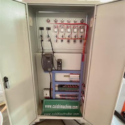 China PLC Controlled Plastic Pipe Extrusion Machine 5-100kW 380V Customizable for sale