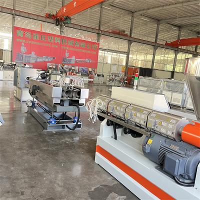 China PP HDPE Pipe Diameter Range 50-160mm Double Wall Corrugated Pipe Machine with Single Screw Extruder for sale