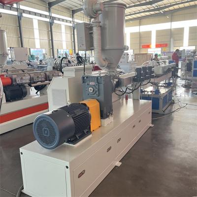 Cina Linea di produzione personalizzabile di tubi corrugati per condotti cavi corrugati a parete singola in HDPE in vendita
