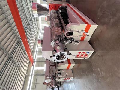 Cina Progettazione linea tubi PE coestrusione ABA a tre strati con vasca a vuoto lunga 9 metri e materiale SUS304 in vendita