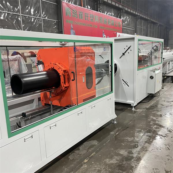 Quality Single Screw Plastic Pipe Extrusion Line 132KW 1 Year Warranty for sale